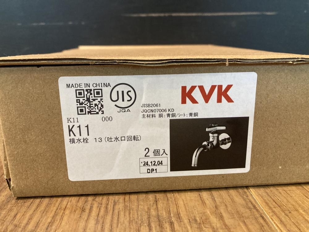 Yahoo!オークション - 023 未使用品・即決価格 KVK 壁付けシングル13 ...