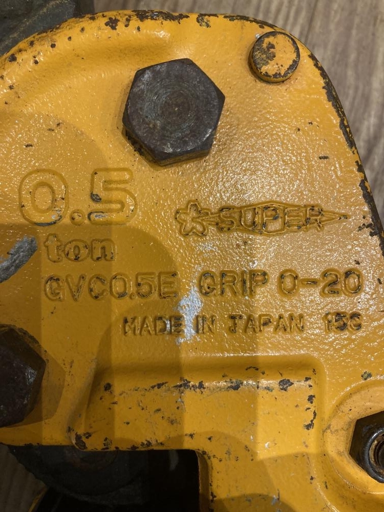 Yahoo!オークション - 025 おすすめ品 スーパーツール 0.5t横吊りクラ...