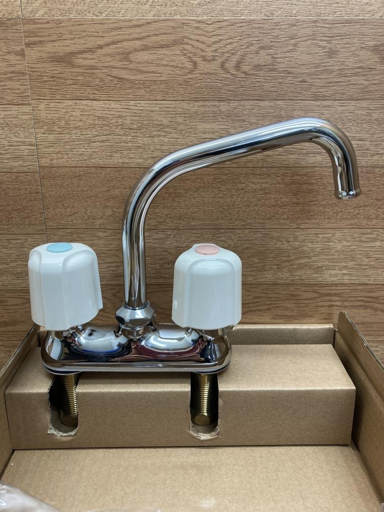 Yahoo!オークション - 002 未使用品 KVK 2ハンドル混合栓 KM17NEZCN 開...