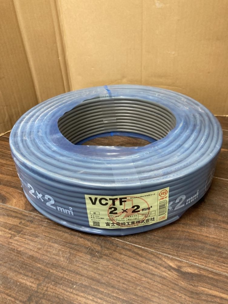 Yahoo!オークション - 006 未使用品・即決価格 富士電線 VCTFケーブル ...