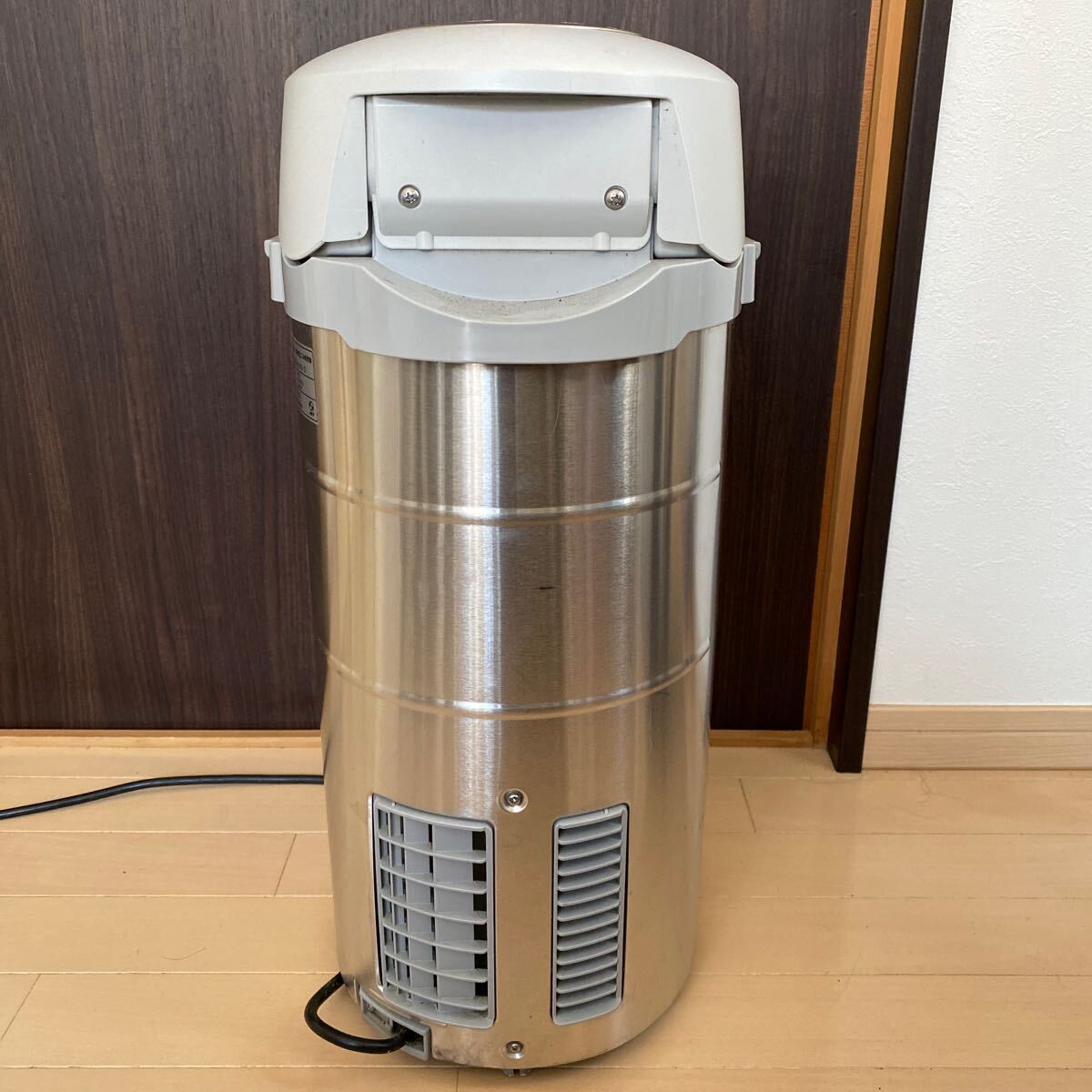 Yahoo!オークション - 家庭用生ごみ処理機 National MS-N48-S シルバー...