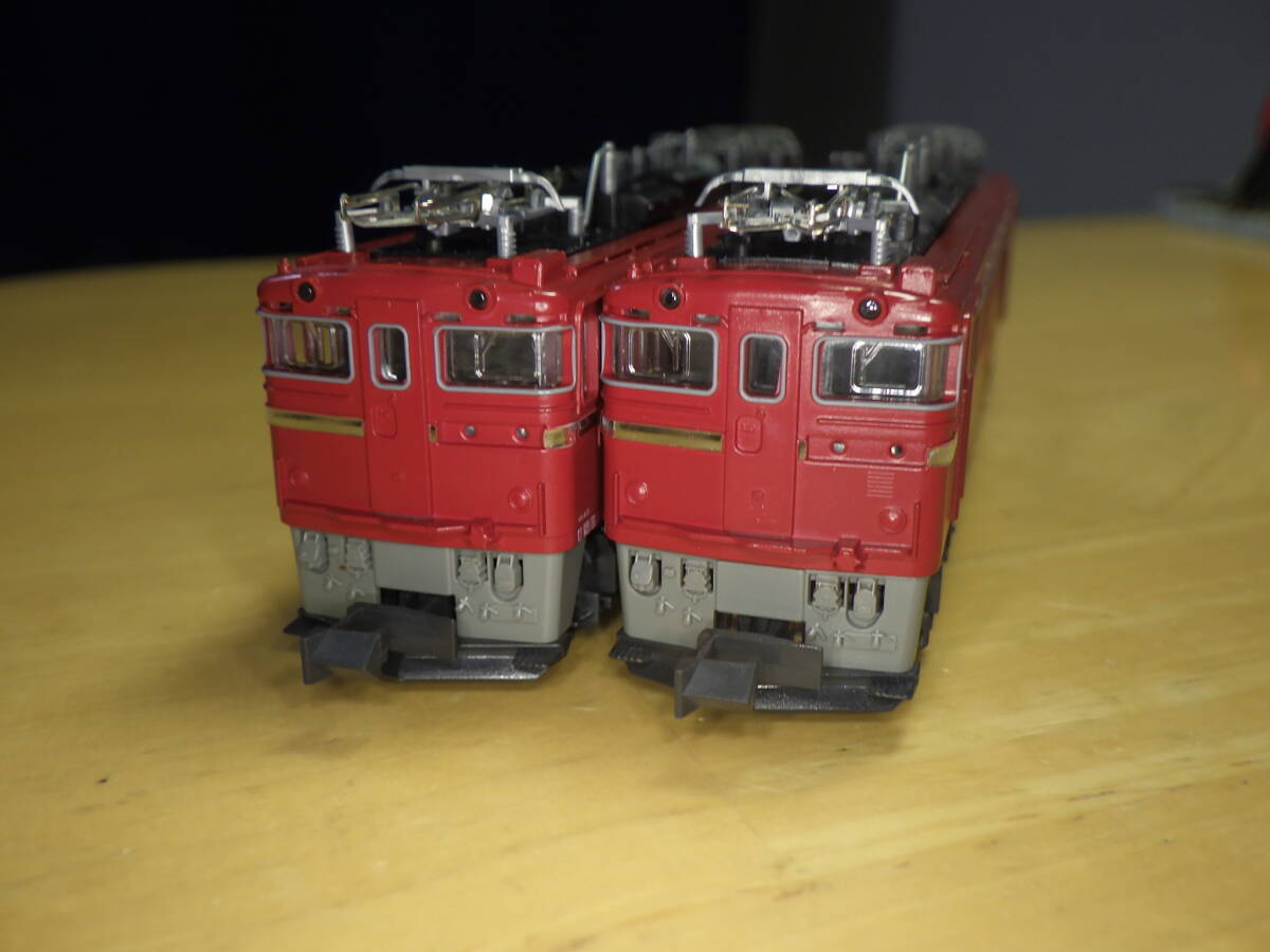Yahoo!オークション - ジャンク No.36 KATO ED75 電気機関車 2両 国鉄 ...