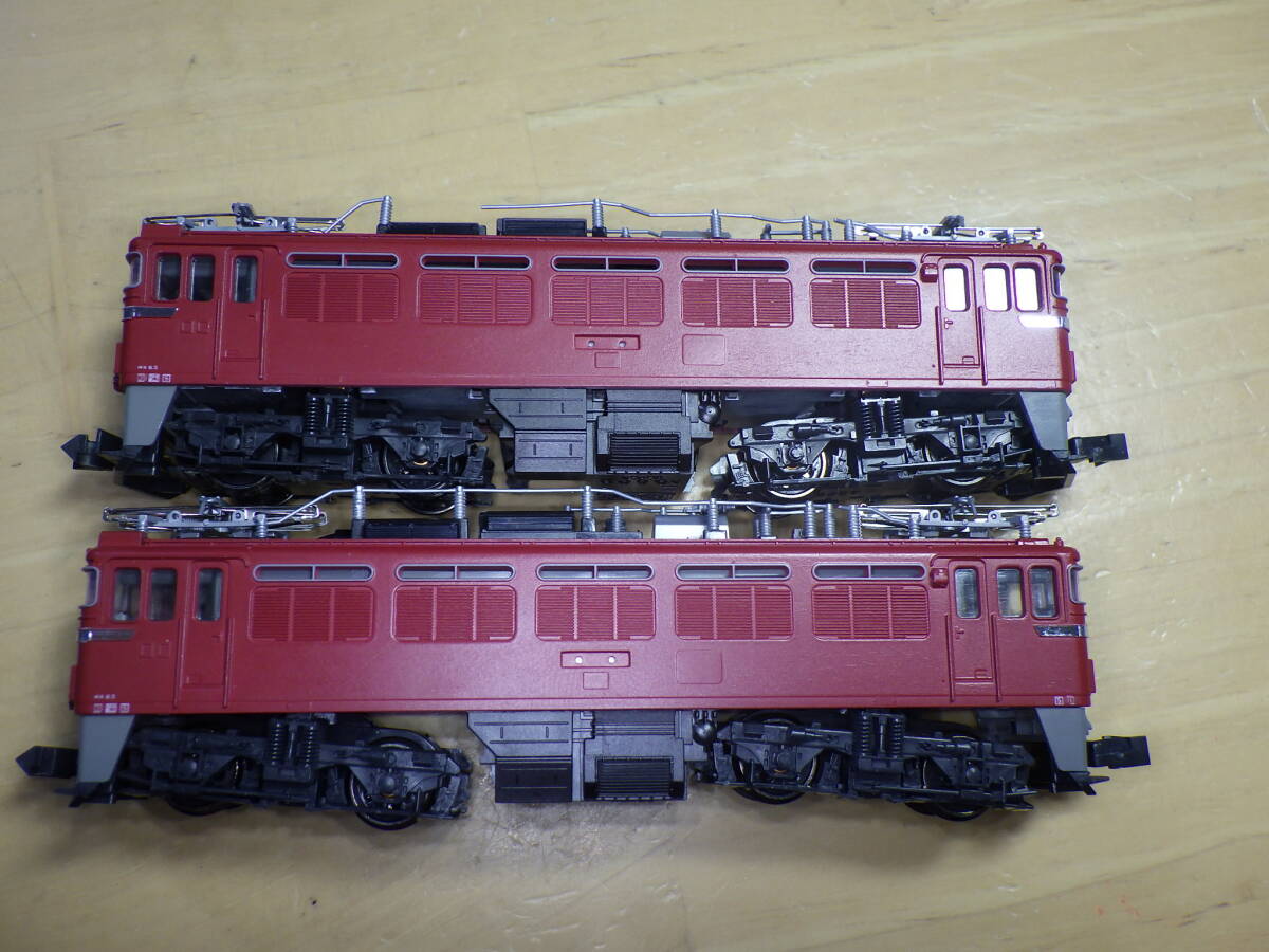 Yahoo!オークション - ジャンク No.36 KATO ED75 電気機関車 2両 国鉄 ...