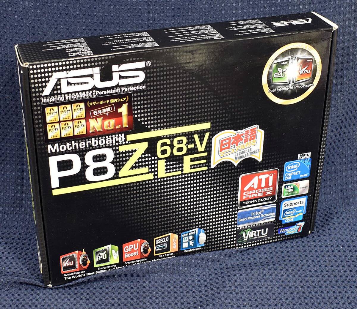 Yahoo!オークション - (国内発送) ASUSTek P8Z68V-LE ATX Intel Z68 LG...