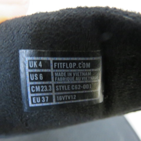 Yahoo!オークション - G241 fitflop フィットフロップ サンダル C62-00...