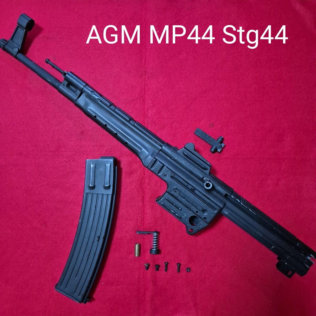 Yahoo!オークション - AGM MP44 stg44 電動ガンアッパーフレーム マガ...