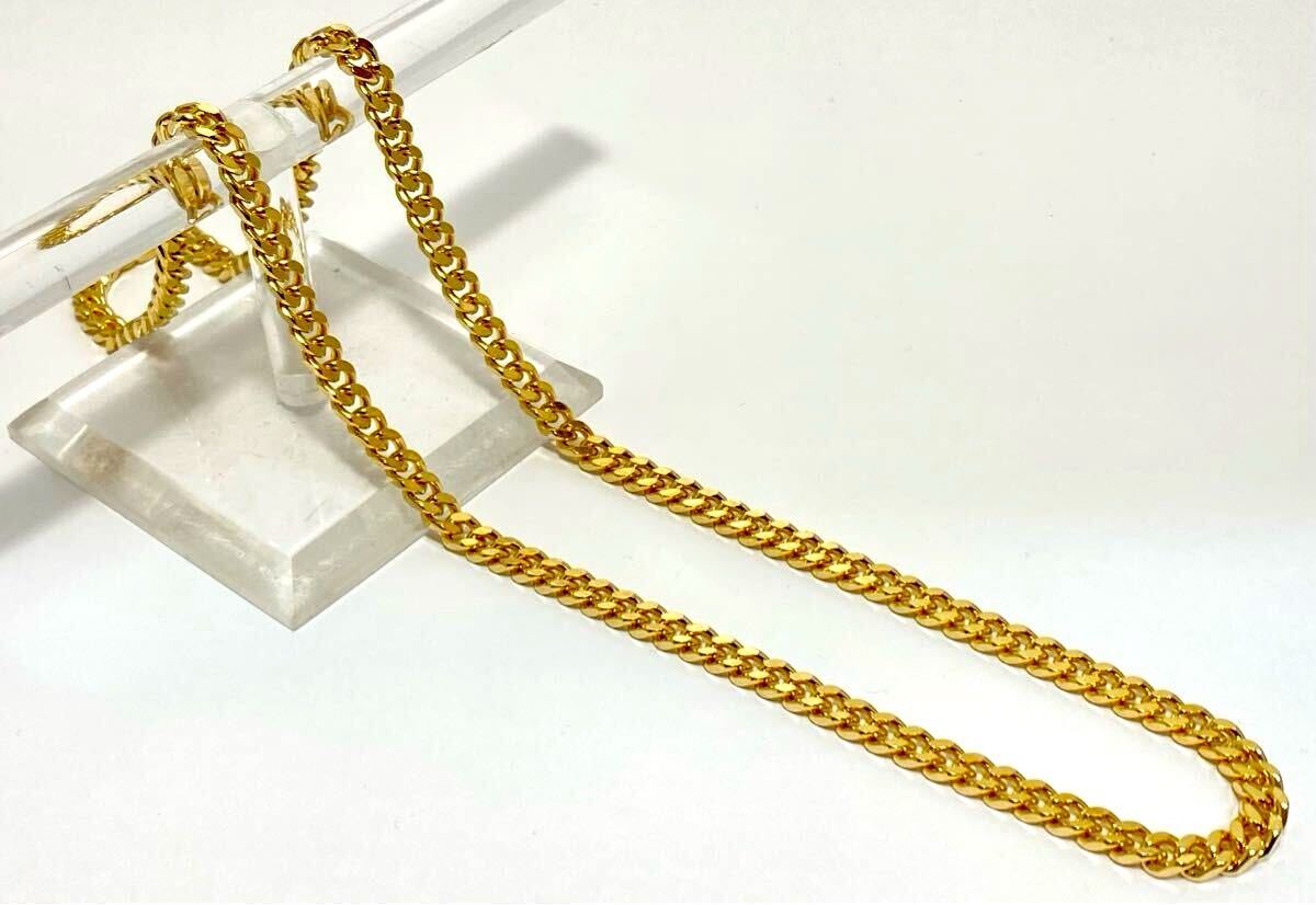 Yahoo!オークション - K-4 喜平チェーンネックレス 6mm 60cm ゴールド ...