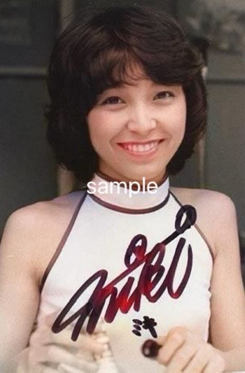 Yahoo!オークション - 藤村美樹 キャンディーズ A4サイズ 光沢写真