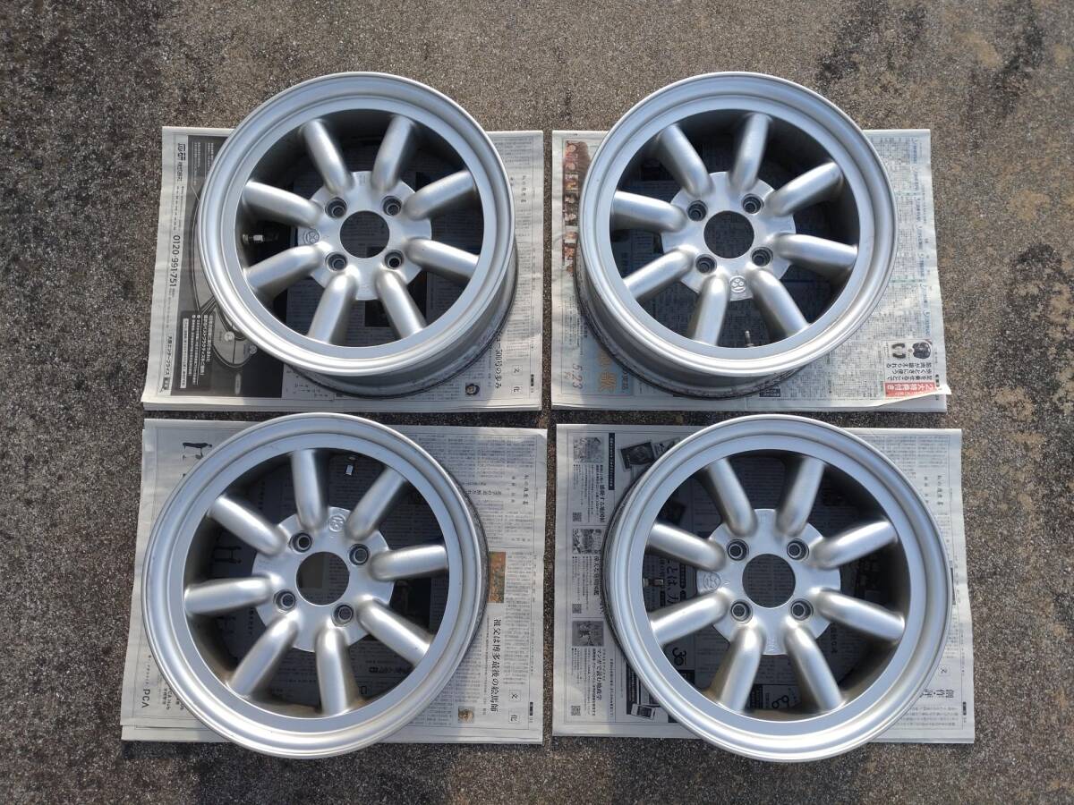 Yahoo!オークション - ワタナベ Aタイプ アルミ 14インチ 6J+20 PCD100...