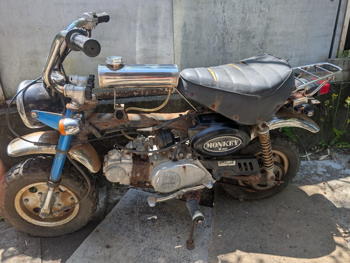 Yahoo!オークション - ホンダ モンキー Z50J 6V 5L モンキー レストア...