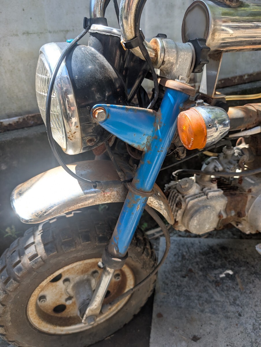 Yahoo!オークション - ホンダ モンキー Z50J 6V 5L モンキー レストア...