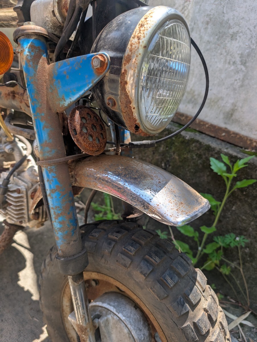 Yahoo!オークション - ホンダ モンキー Z50J 6V 5L モンキー レストア...