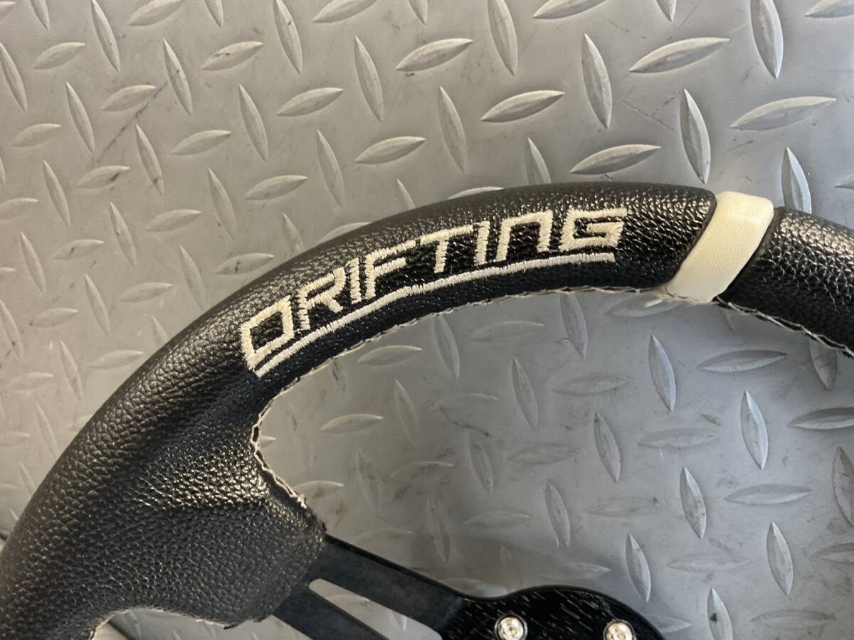 Yahoo!オークション - C69 ステアリングホイール DRIFTING レザー ホー...