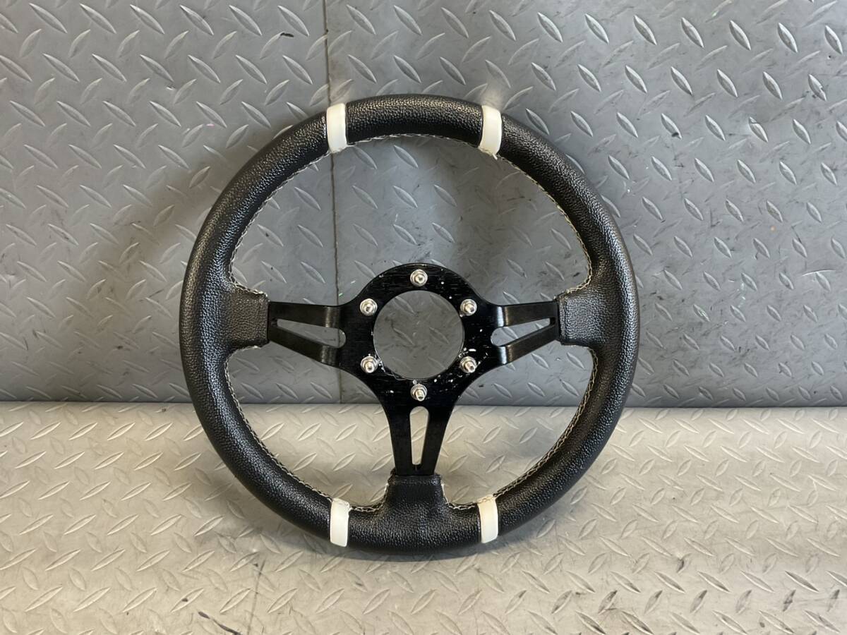 Yahoo!オークション - C69 ステアリングホイール DRIFTING レザー ホー...
