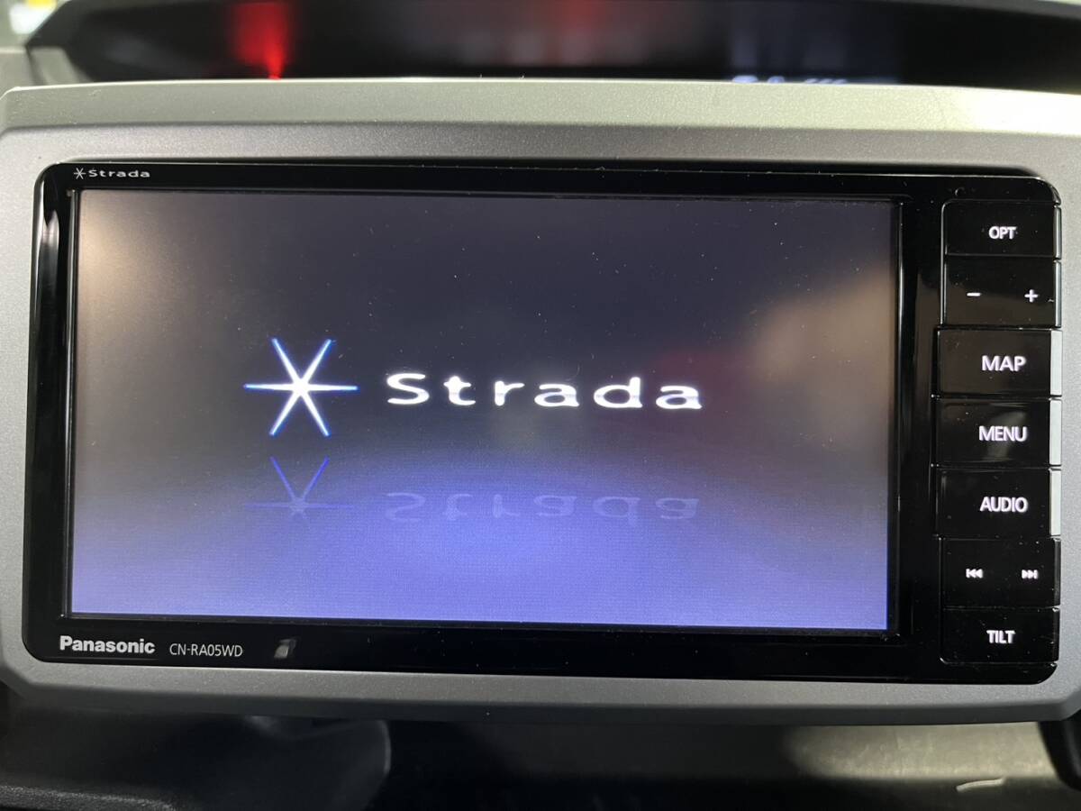 Yahoo!オークション - D35 ナビ パナソニック CN-RA05WD CD/DVD/SD/TV(...