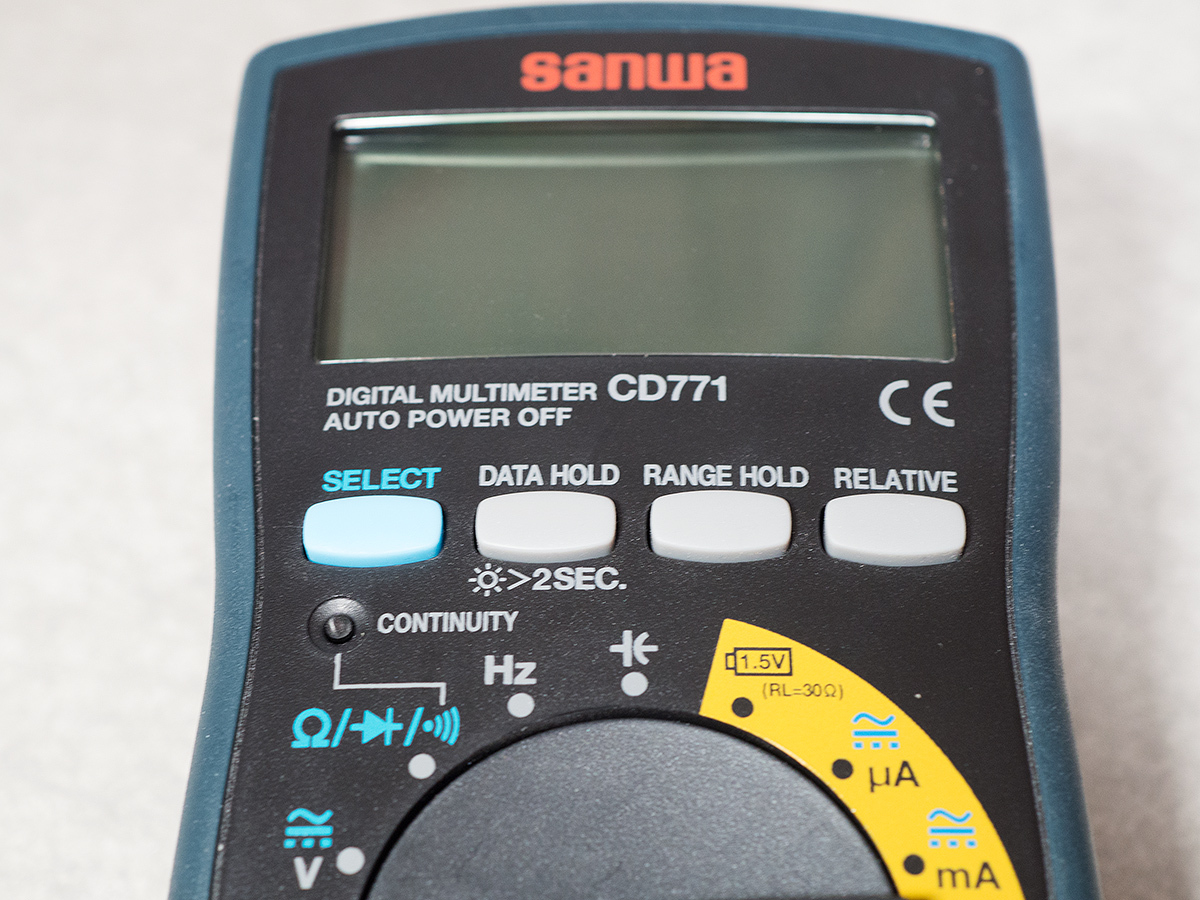 Yahoo!オークション - 三和電気計器 サンワ SANWA CD771 デジタルマル...