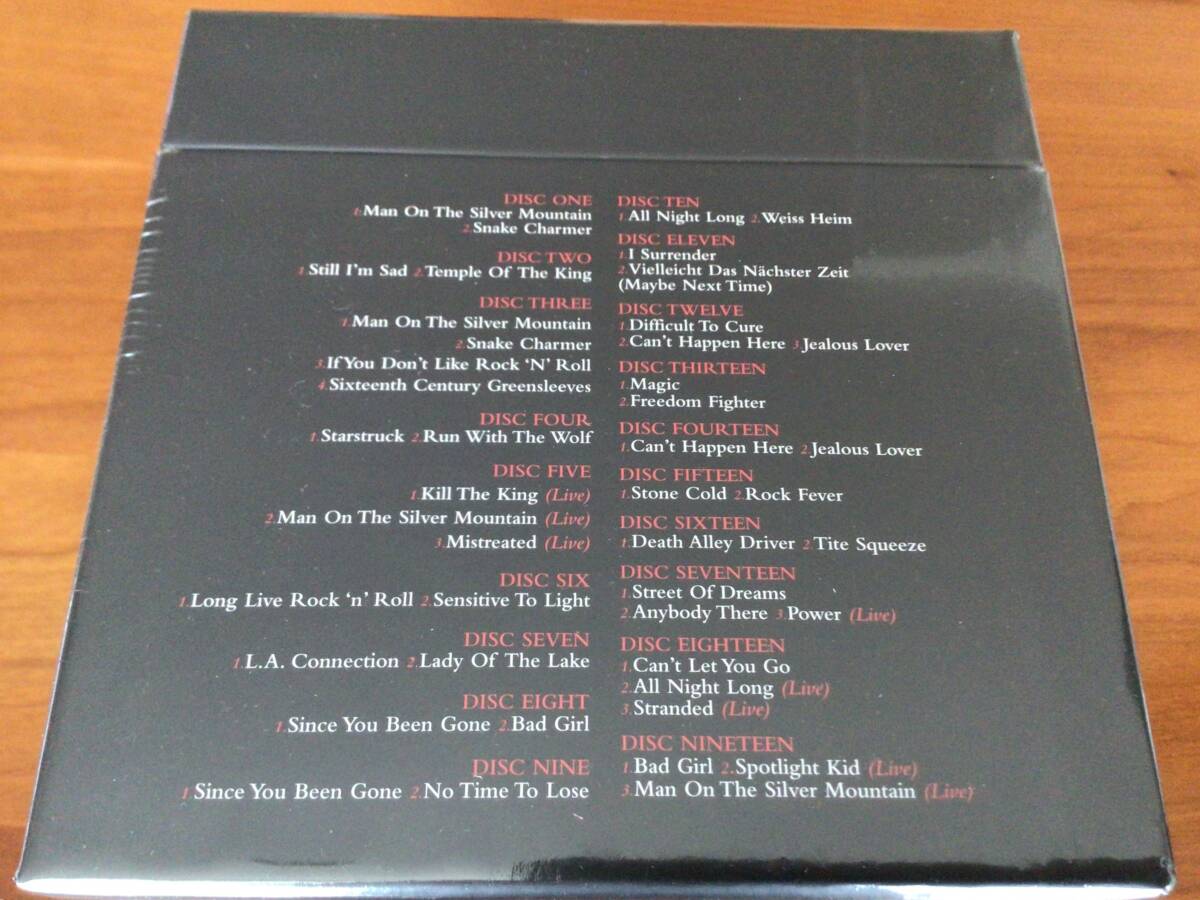 Yahoo!オークション - Rainbow / The Singles Box Set 1975-1986 未開...