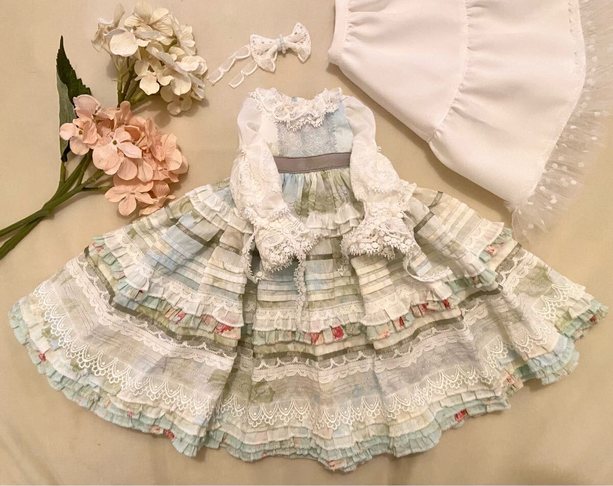 Yahoo!オークション - SDM少女ドレス yuwa マスターローン生地 花柄 ...