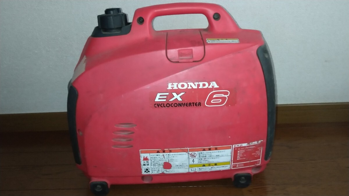 Yahoo!オークション - HONDA インバーター 発電機 EX6ジャンク品