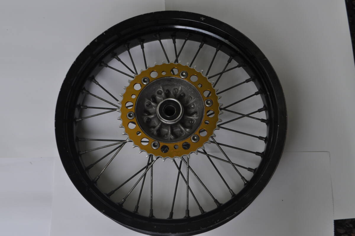 Yahoo!オークション - KLX KDX KX 17インチリヤホイール Dトラッカー