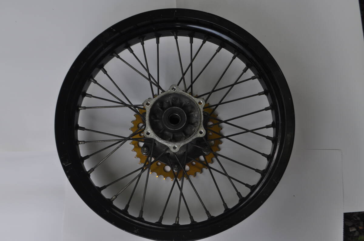 Yahoo!オークション - KLX KDX KX 17インチリヤホイール Dトラッカー