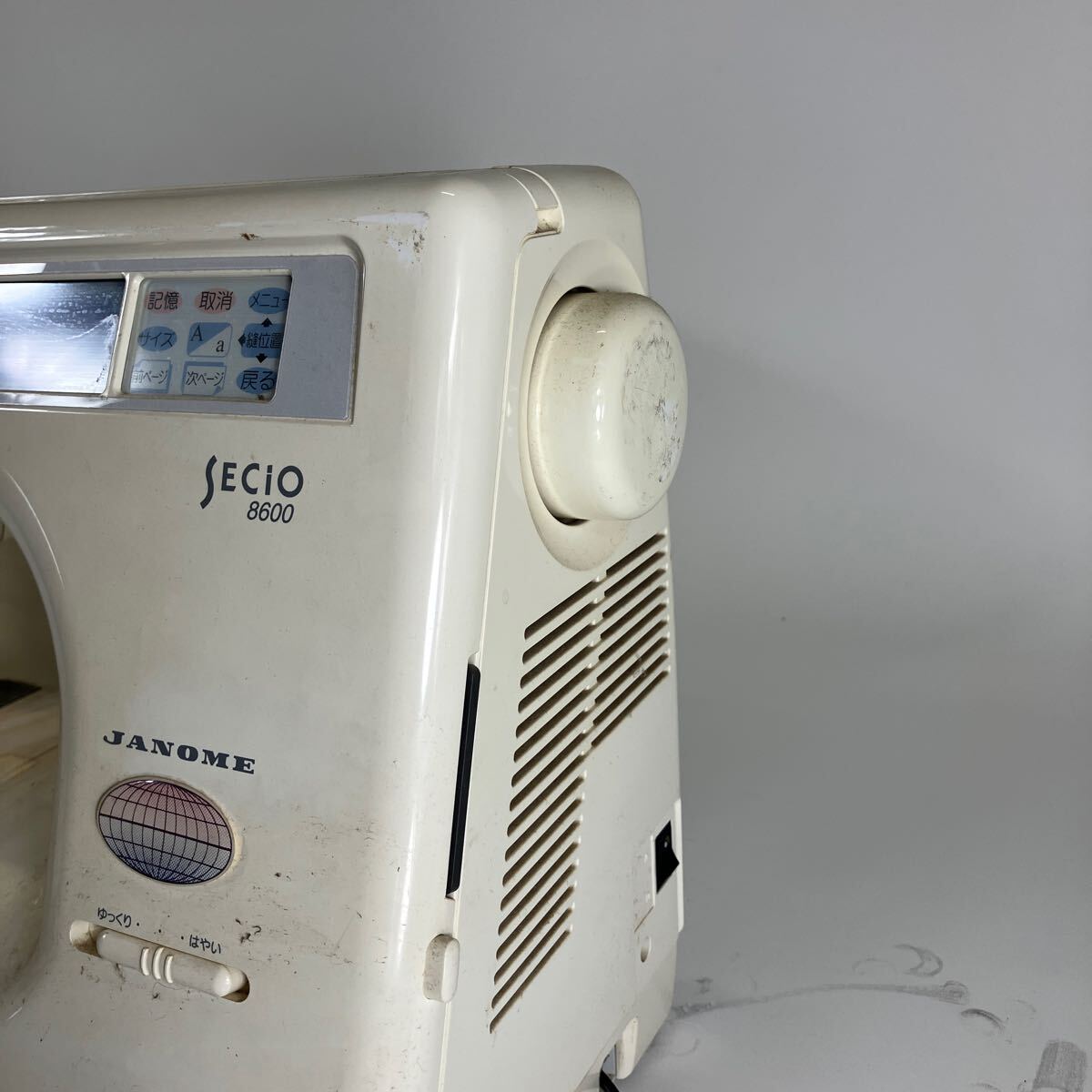 Yahoo!オークション - EL10 JANOME SECIO 8600 MODEL 834 じ ジャノメ ...
