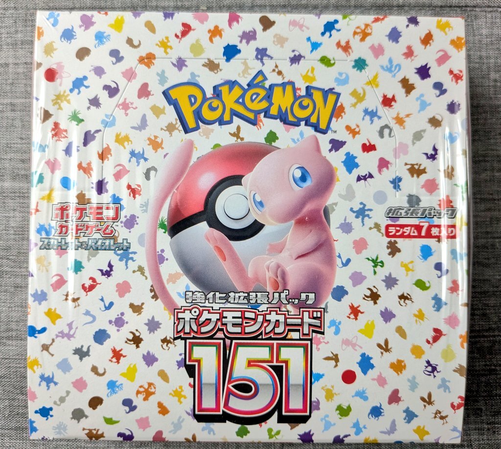 Yahoo!オークション - ポケモンカード 151 1box