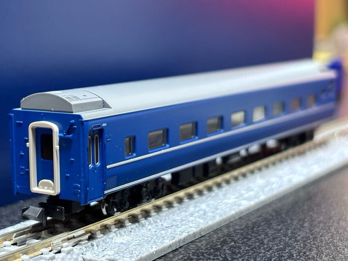 Yahoo!オークション - TOMIX オハネ25 100 ③ 2段寝台 青シート BMTN対...