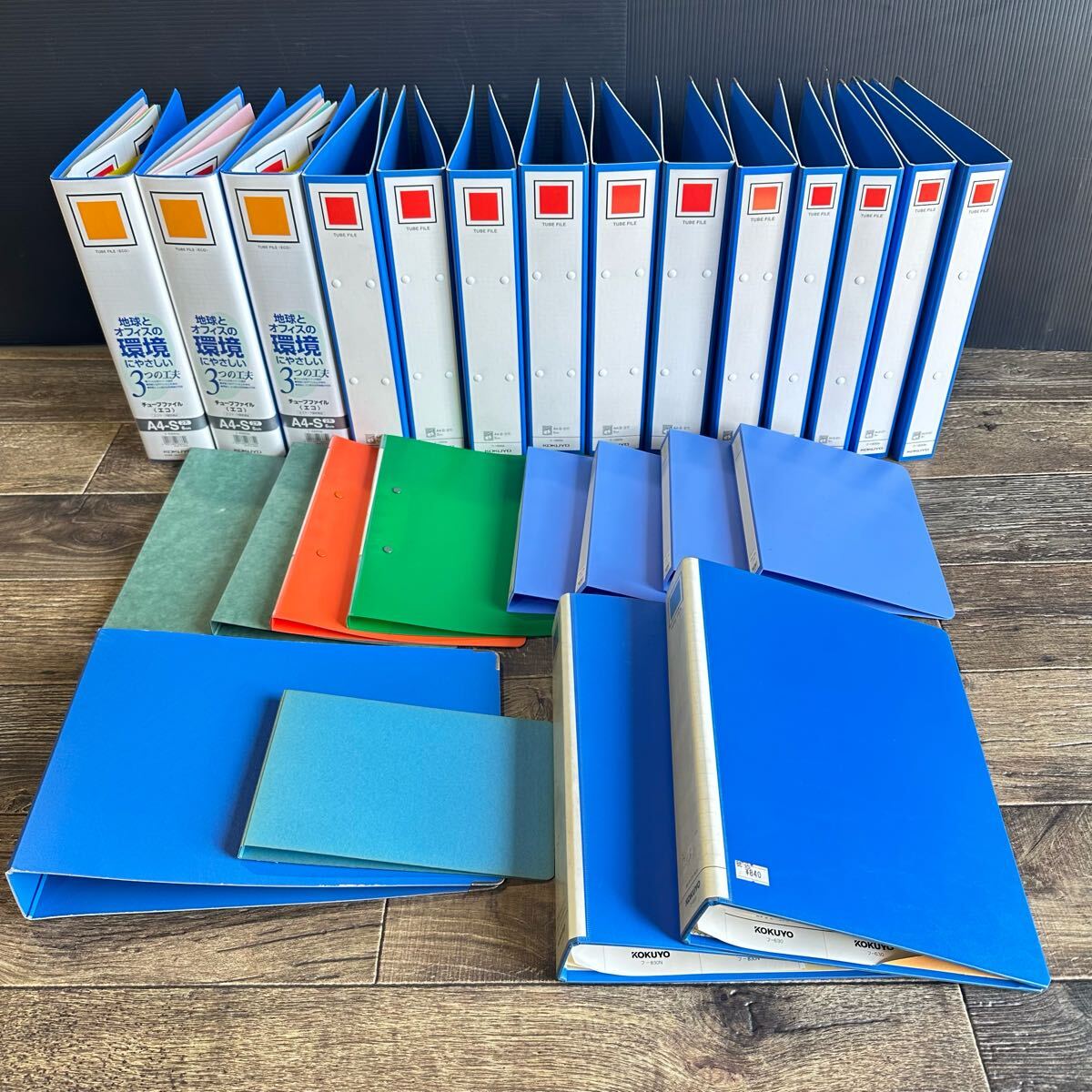 Yahoo!オークション - 【250425-147】 A4 2穴 ファイル コクヨ フ-E660...