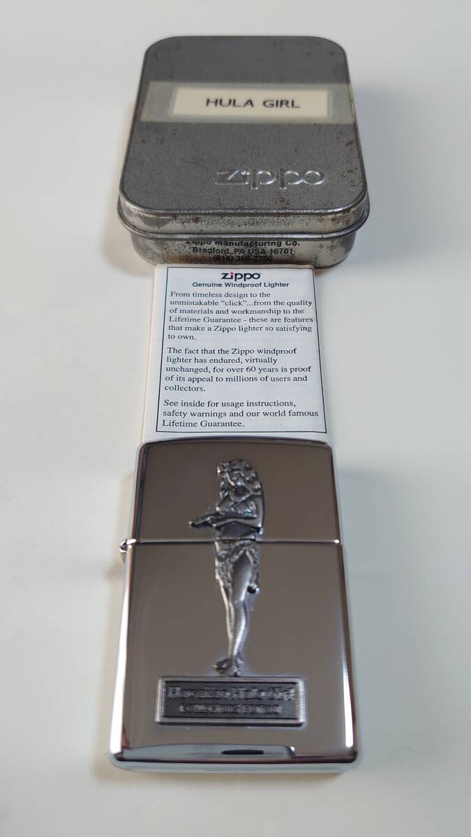 Yahoo!オークション - 新品未使用品 ZIPPO #250 HAWAII HULA GIRL META...