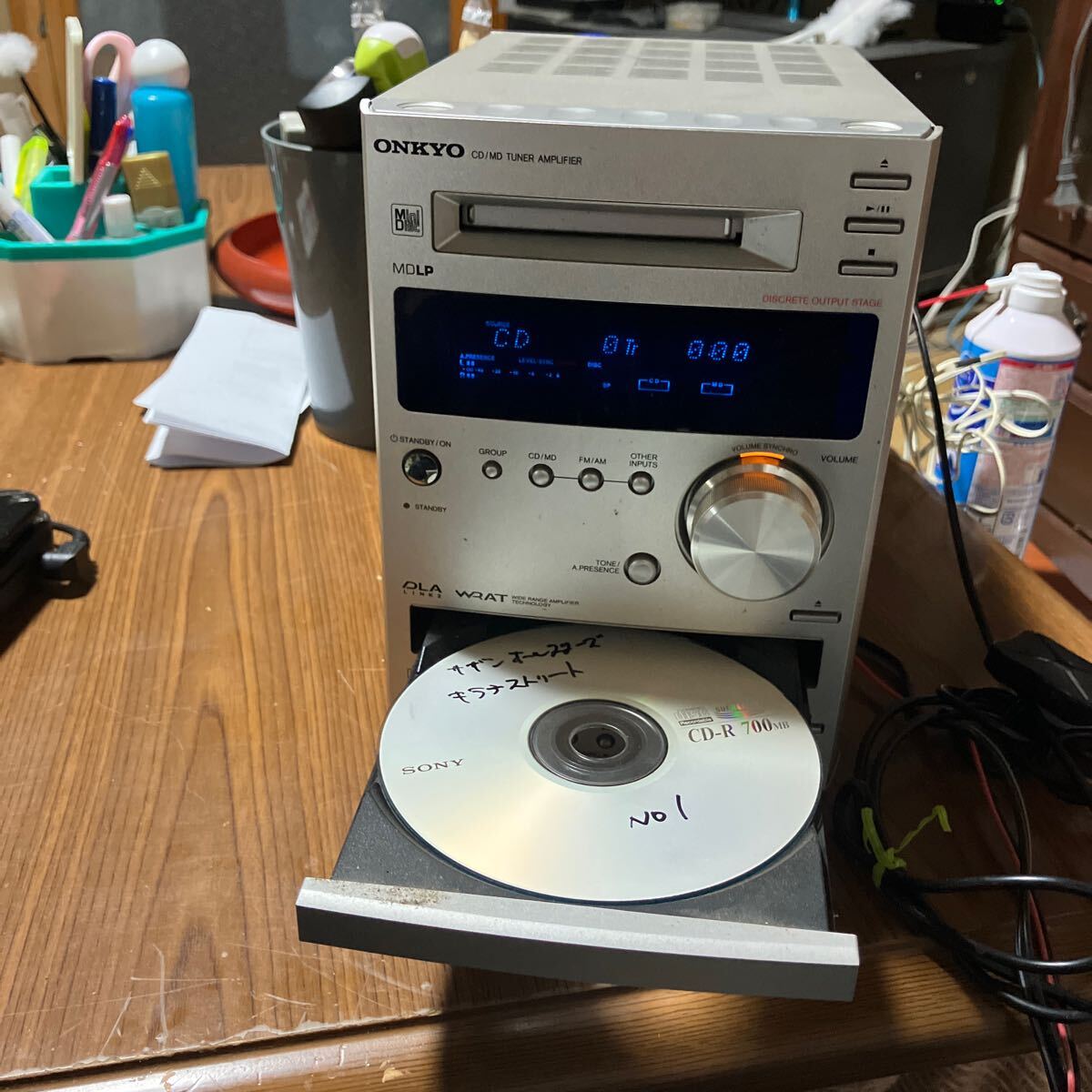Yahoo!オークション - ONKYO FR-155AX MDジャンク送料込