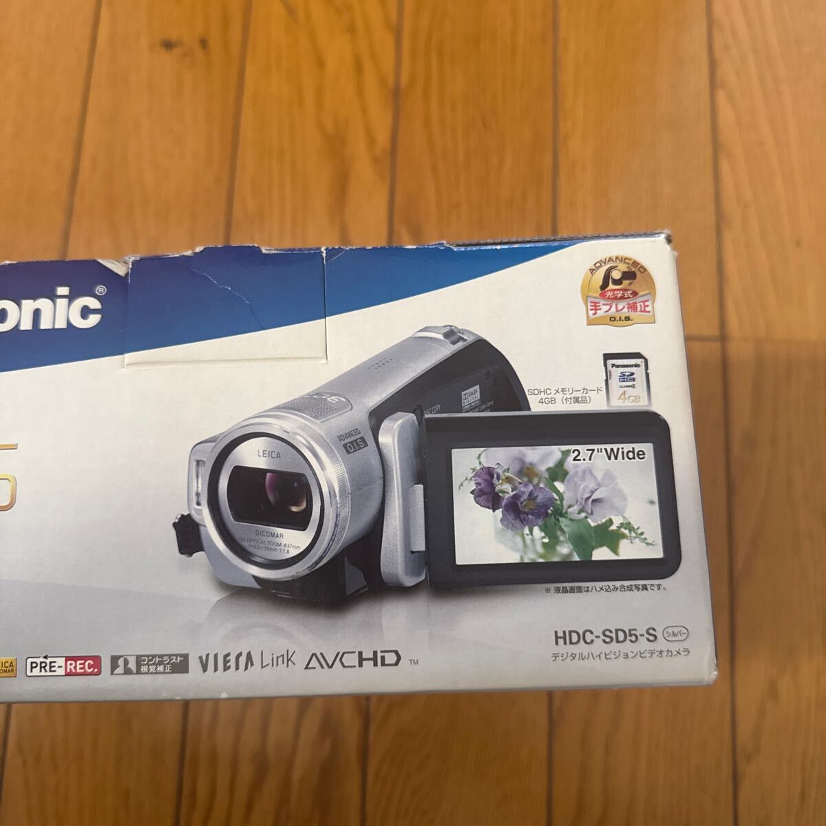 Yahoo!オークション - ビデオカメラ HDC-SD5-S （シルバー） デジタル...