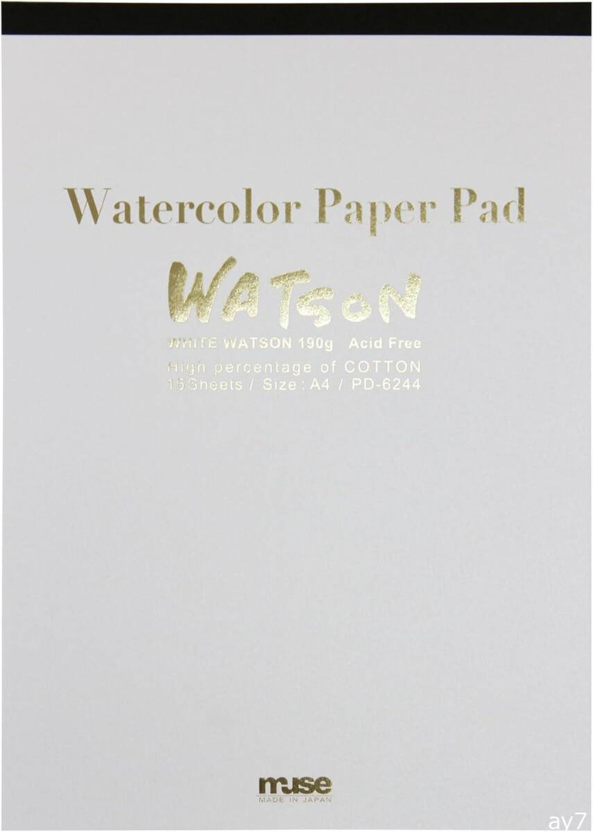 Yahoo!オークション - ミューズ(Muse) 水彩紙 ホワイトワトソンパッド ...