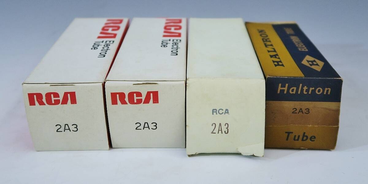 Yahoo!オークション - RCA 2A3 真空管 3本 HALTRON/2A3 まとめて