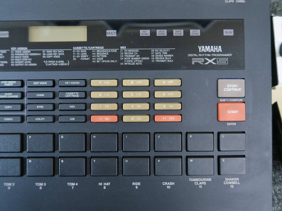 Yahoo!オークション - YAMAHA/ヤマハ RX5/WRC02 リズムマシン (407 デ...