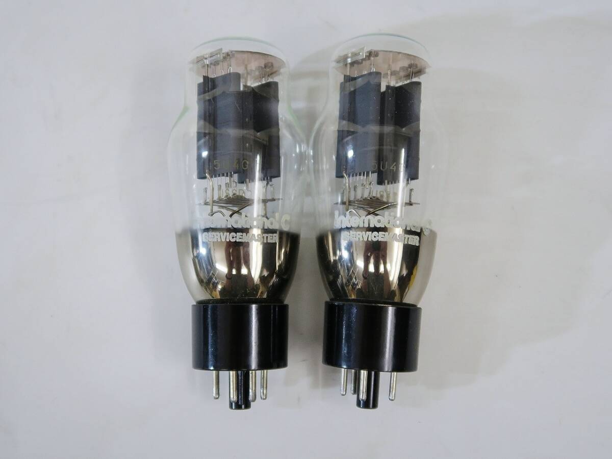 Yahoo!オークション - International C 5U4G 真空管 2本 USSR/SERVICEM...