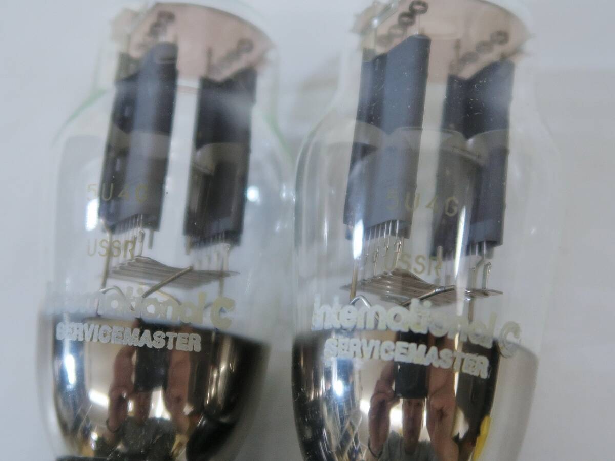 Yahoo!オークション - International C 5U4G 真空管 2本 USSR/SERVICEM...