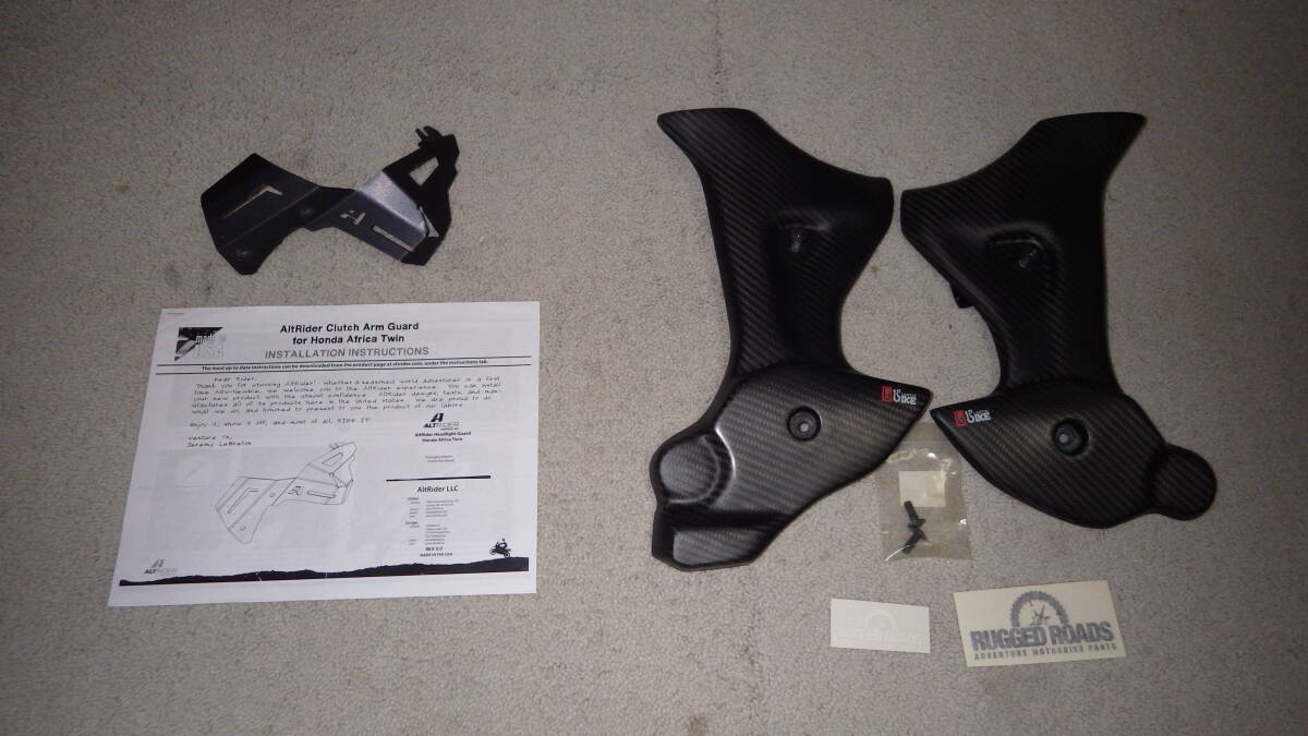 Yahoo!オークション - アフリカツインcrf1000l Plastic Bike フレーム...