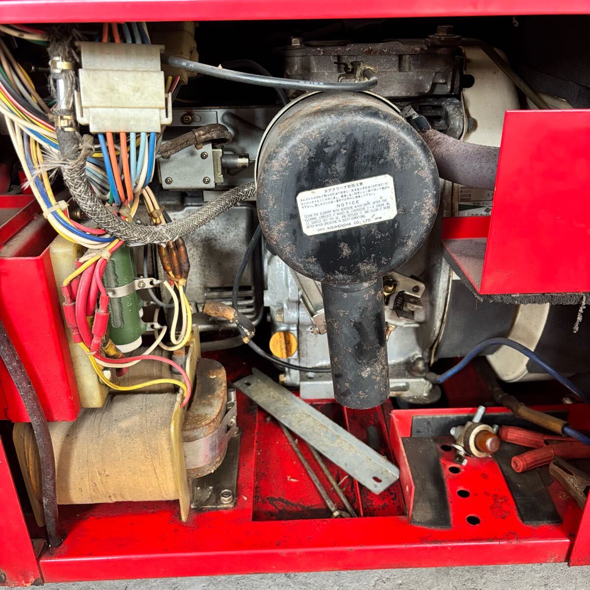 Yahoo!オークション - 新ダイワ EGW145M ジャンク 溶接機 発電機 エン...