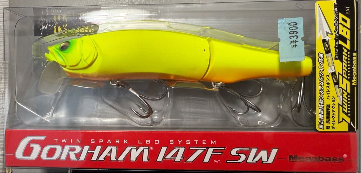 Yahoo!オークション - メガバス ゴーラム147F SW【新品未使用品】①