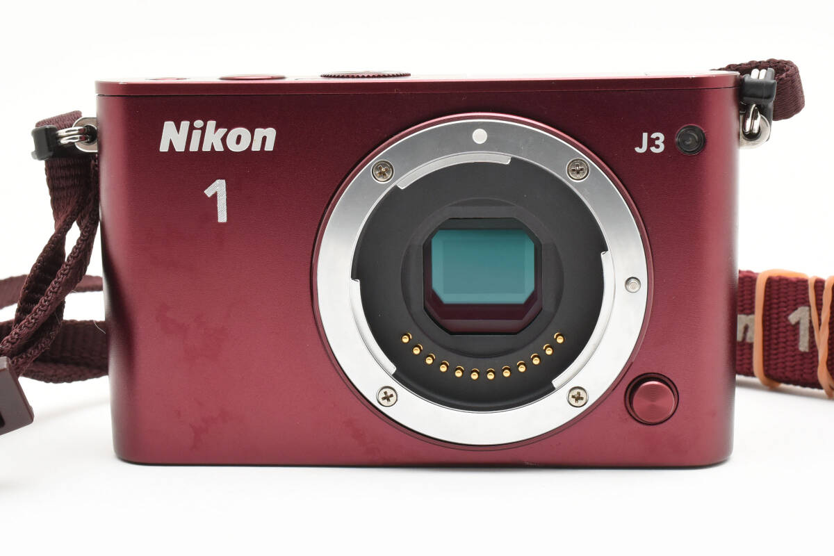 Yahoo!オークション - 【美品】ニコン Nikon 1 J3 ボディ レッド #362