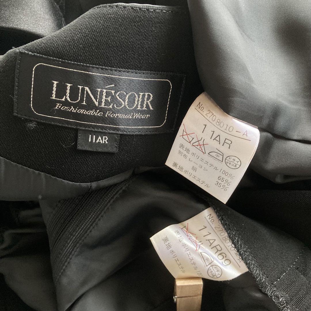 Yahoo!オークション - LUNESOIR 東京ソワール ブラックフォーマル ジャ...