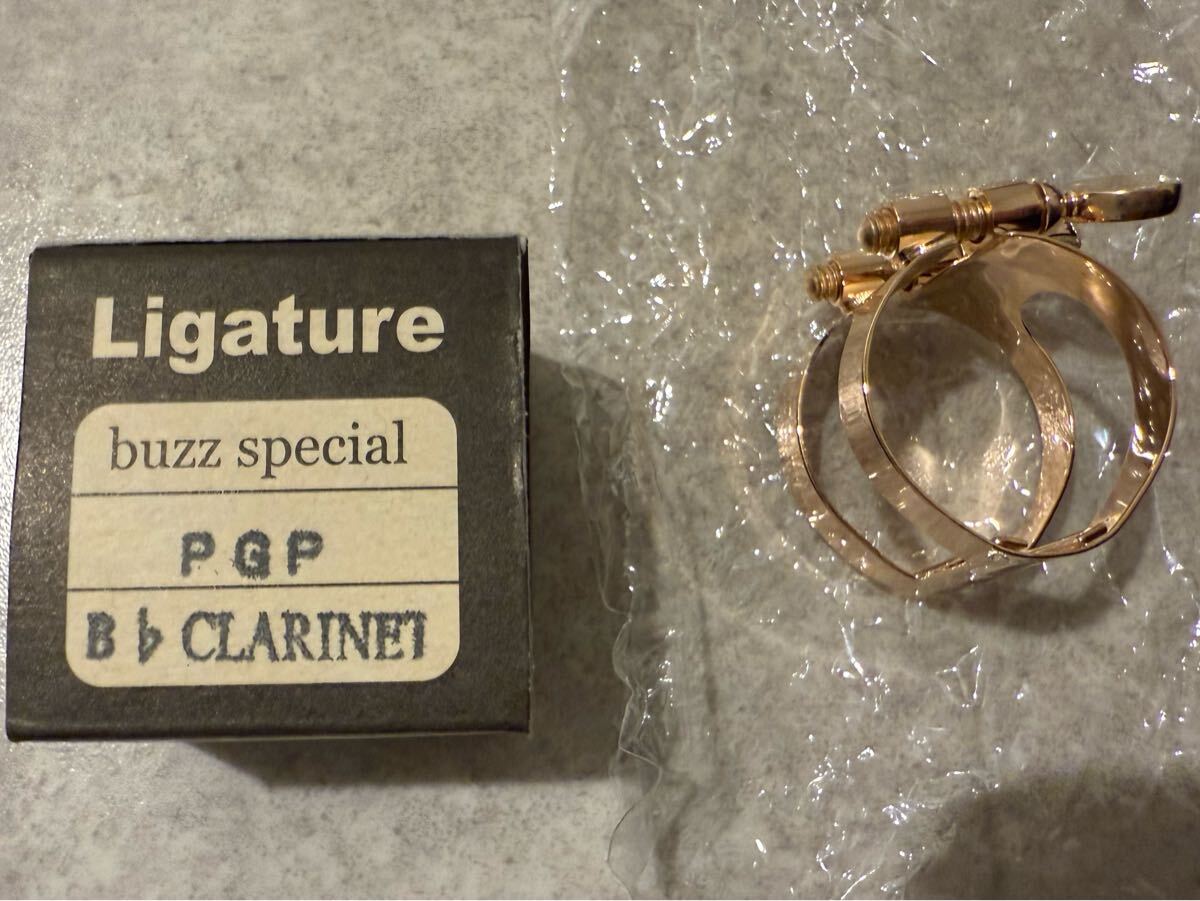 Yahoo!オークション - BUZZ ／バズ PGP Bbクラリネットリガチャー 新品...