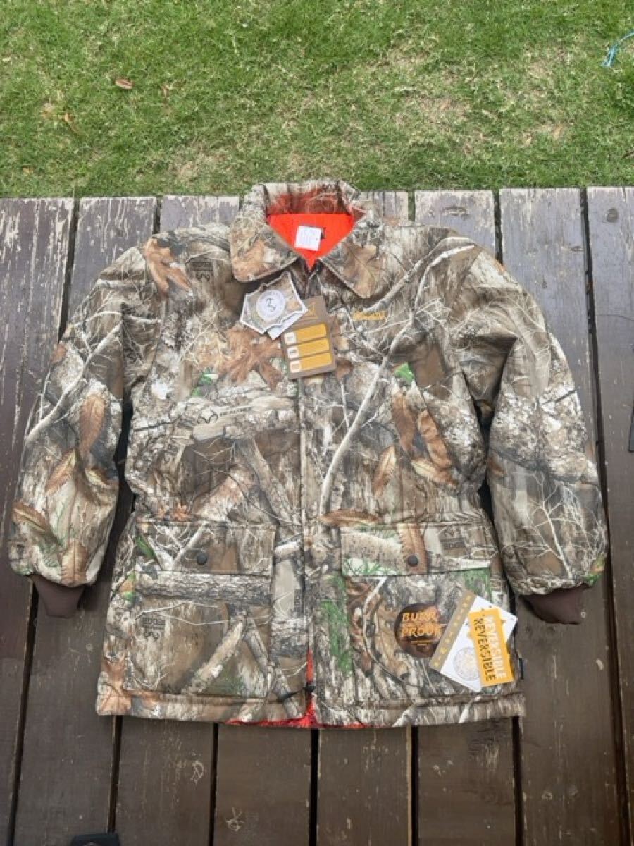 Yahoo!オークション - Gamehide】肉厚 リバーシブル迷彩コート/ジャケ...