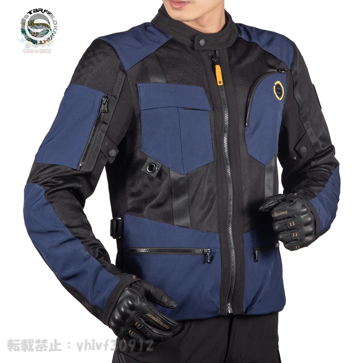 Yahoo!オークション - Sfk男性 モーター サイクルライディングジャケッ...