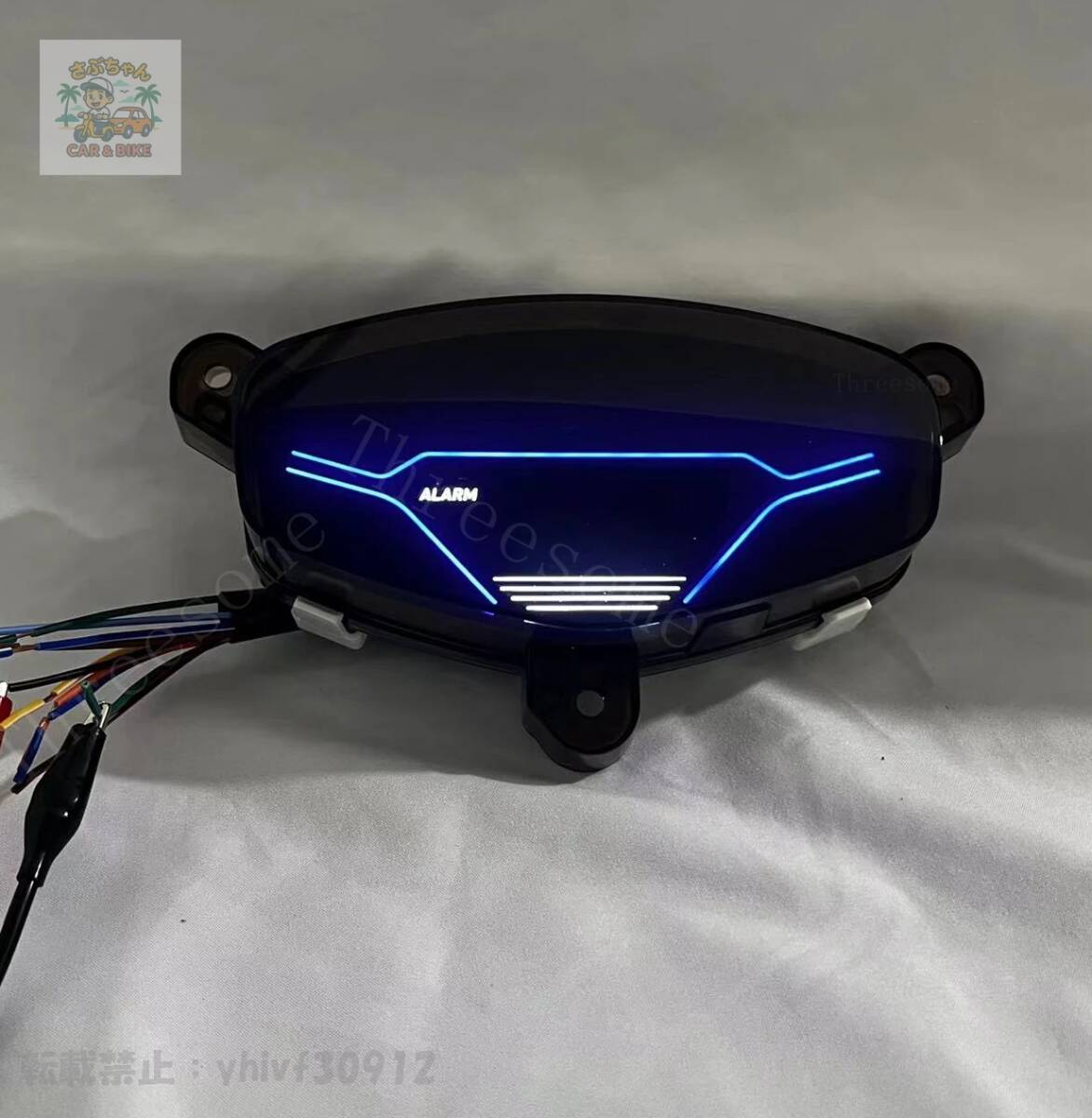 Yahoo!オークション - V125 デジタルメーターアセンブリスズキ アドレ...