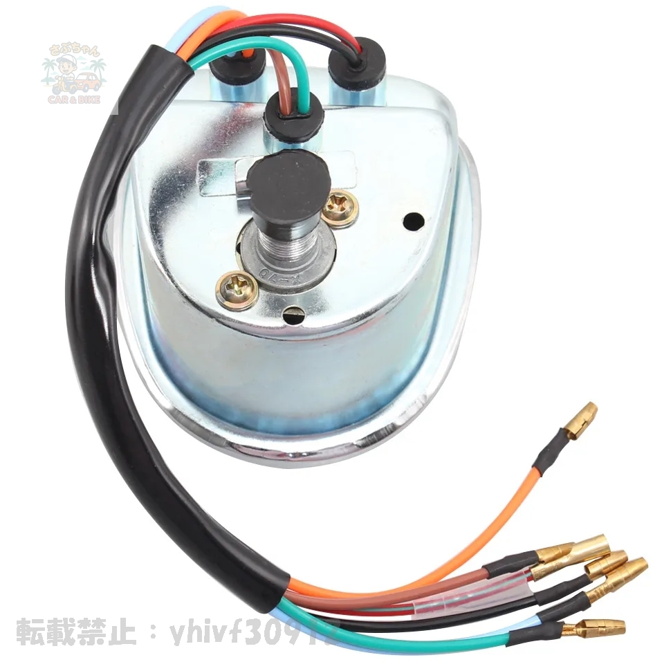 Yahoo!オークション - オートバイ 80 キロ/h デジタル 走行距離計スピ...