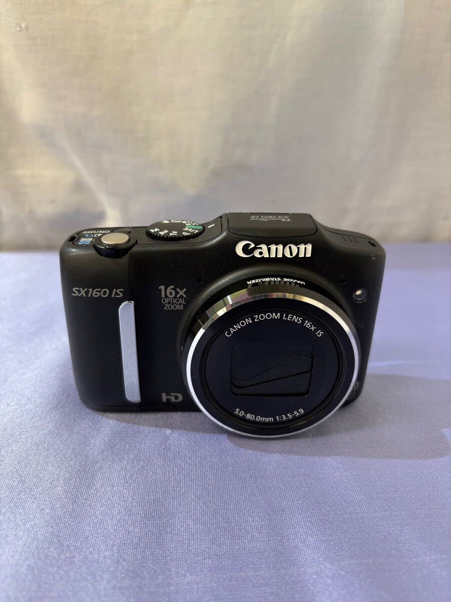 Yahoo!オークション - 【D653】Canon PowerShot SX160 IS コンパクトデ...