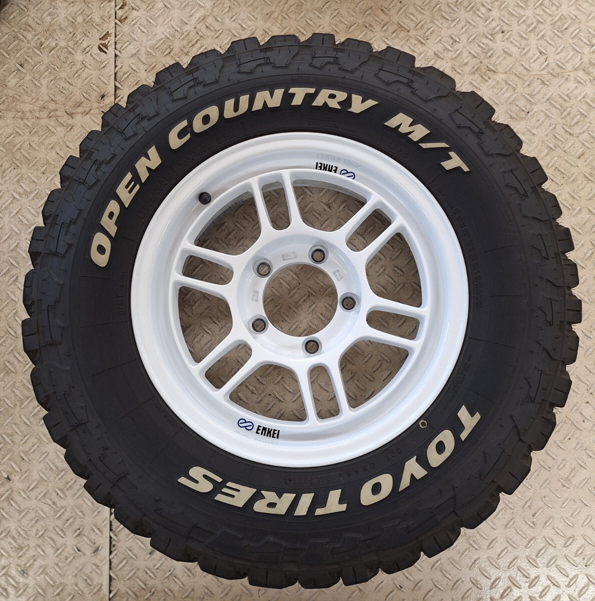 Yahoo!オークション - JB74ジムニーシエラで使用 エンケイ オールロー...