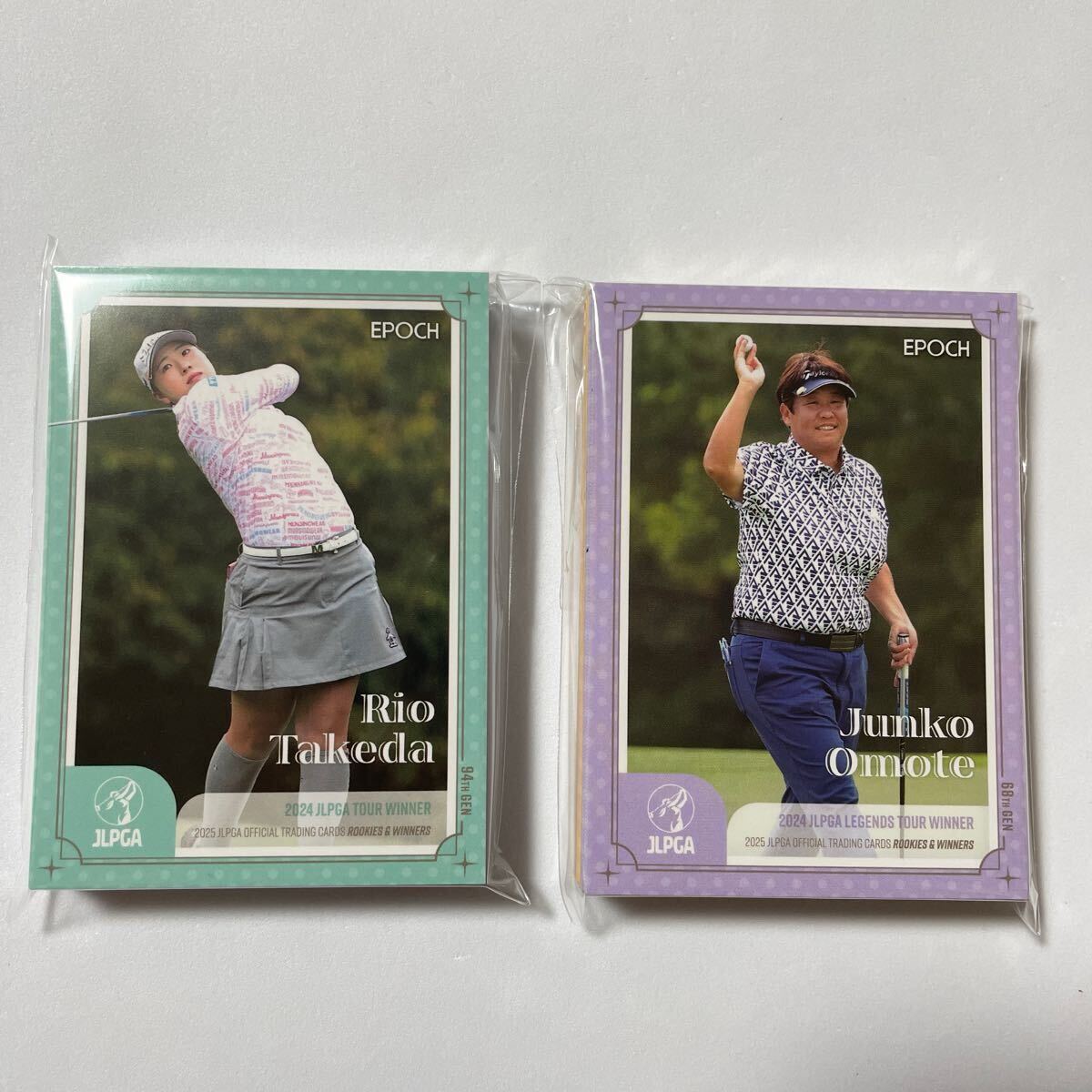 Yahoo!オークション - 【96種】EPOCH エポック 2025 JLPGA 女子プロゴ...